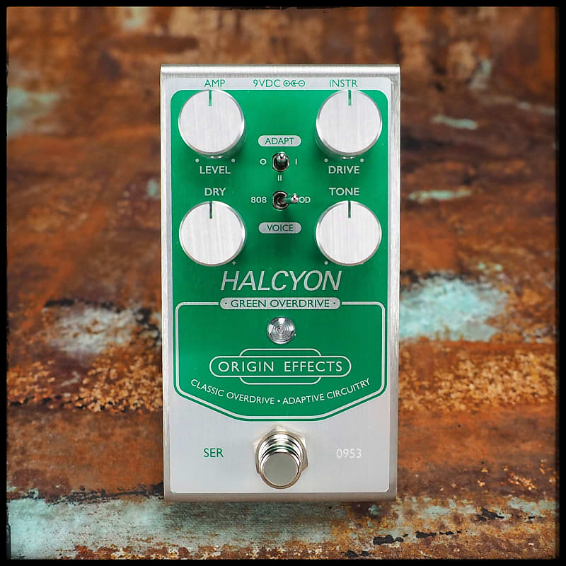Origin Effects Halcyon Green Overdrive | Reverb