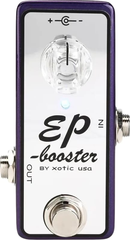 Xotic EP Booster Boost Effects Pedal, 15th Anniversary Purple | Reverb