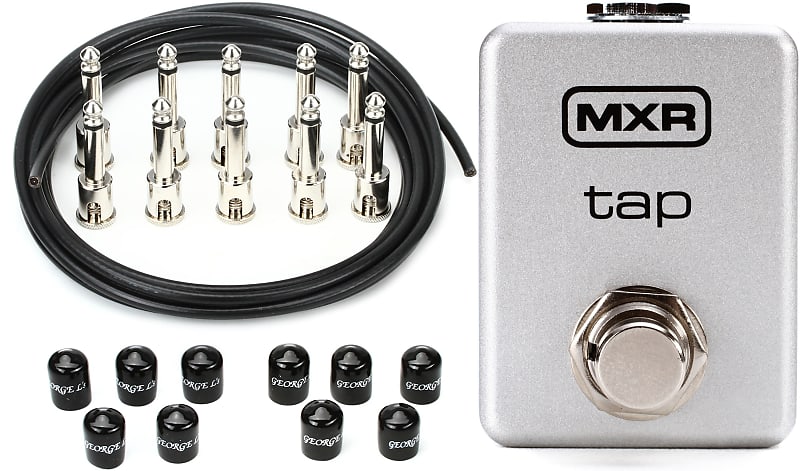 George Ls Effects Cable Kit - Black/Nkl Bundle with MXR M199 | Reverb