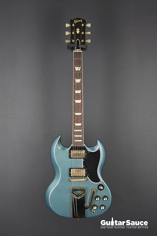 Gibson SG Murphy Lab Heavy Aged Pelham Blue 2022 | Reverb España