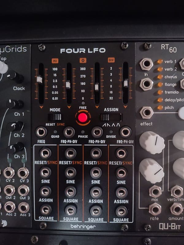 Behringer Four LFO 4-channel LFO Eurorack Module 2024 - Used | Reverb