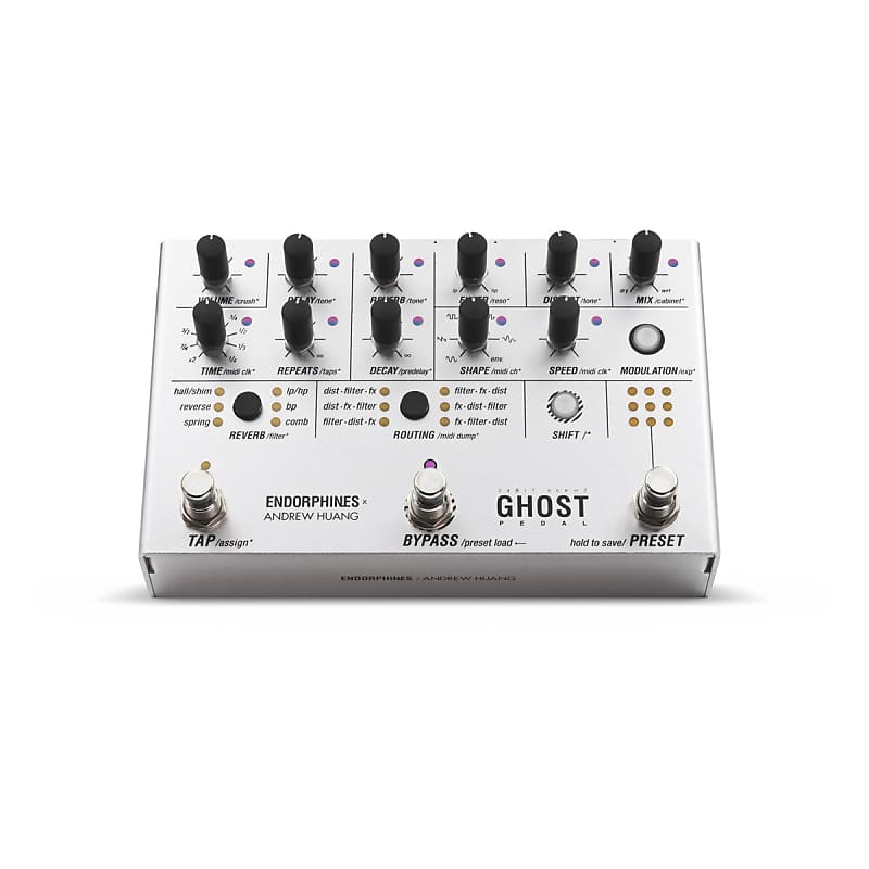 Endorphin.es Ghost Stereo Dimensional Effects Processor Pedal | Reverb