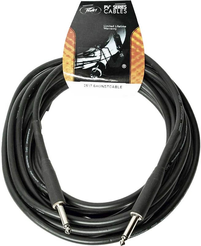 Peavey Pv 25' Inst. Cable | Reverb