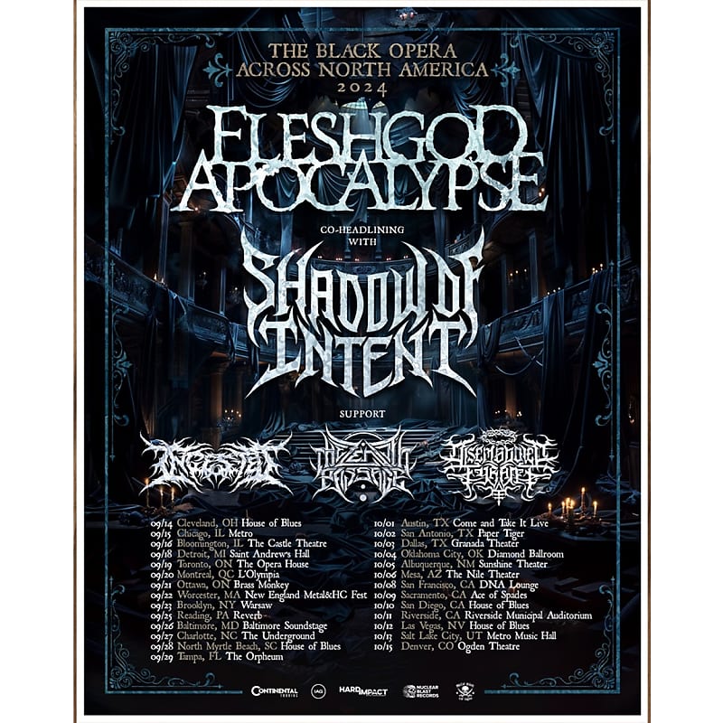 FLESHGOD APOCALYPSE | SHADOW OF INTENT | INGESTED | THE | Reverb