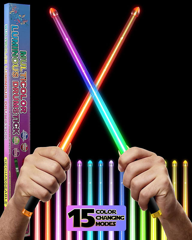 Lightsaber Drum Sticks Light Up Drum Sticks For Adults | Reverb
