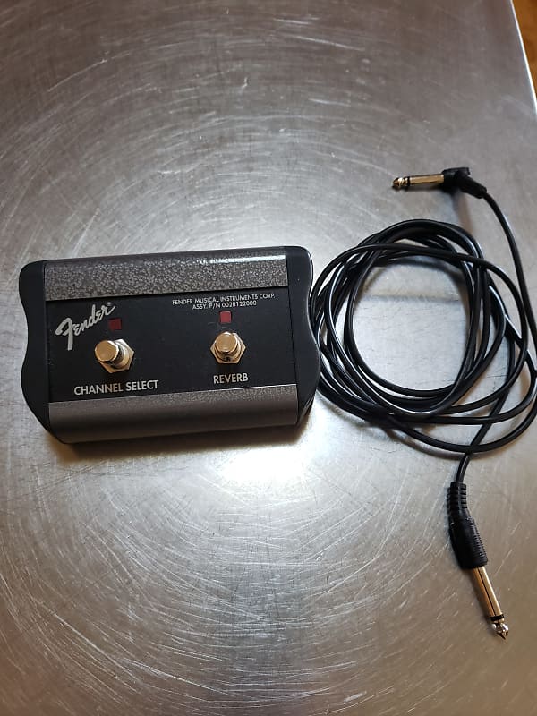 Fender Channel Select/Reverb Footswitch | Reverb