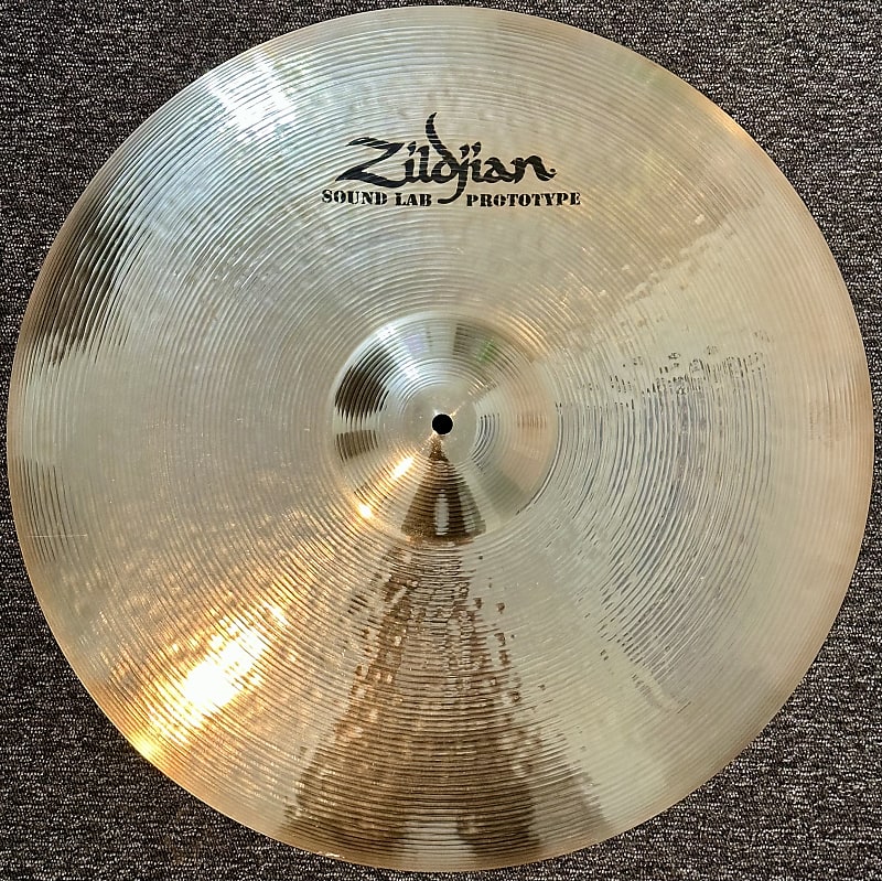 VIDEO/ULTRA RARE: Zildjian 22" Sound Lab Prototype Crash/Ride | Reverb