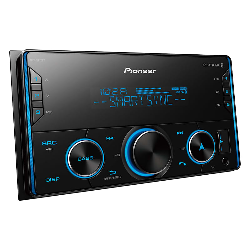 Pioneer MVH-S420BT Double DIN Alexa, Pioneer Smart Sync, | Reverb