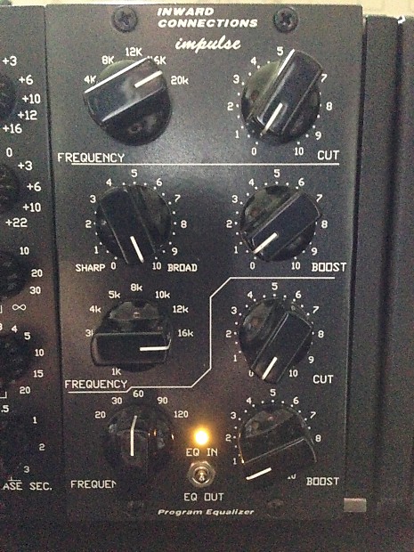 Inward Connections Impulse EQ (StepEQ) Gunmetal Gray | Reverb