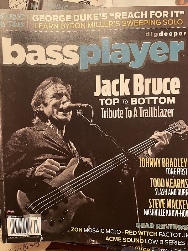 Bass Player Magazines 183 Back Issues 2003-2021 | Reverb