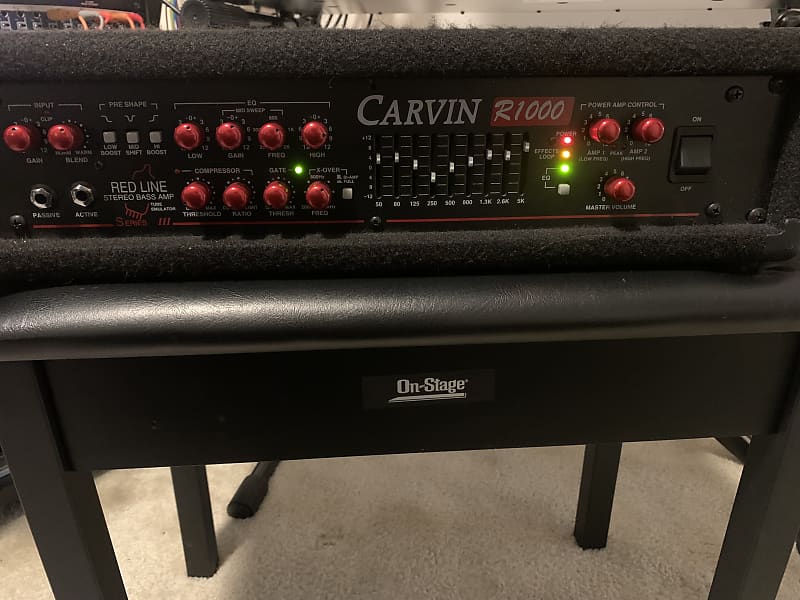Carvin R1000 Black/Red | Reverb