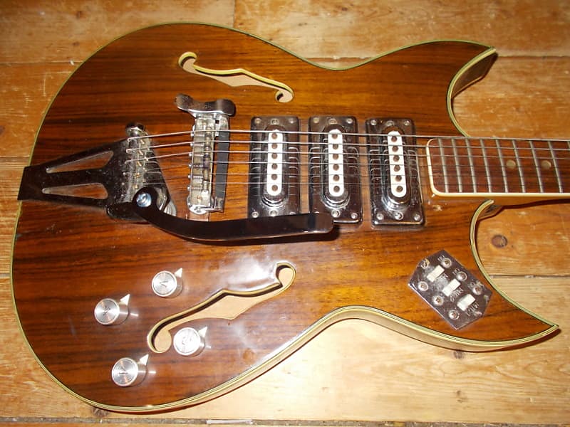 Teisco / Greco ES-921 Triple Pickup Semi-Hollow 1967 | Reverb UK