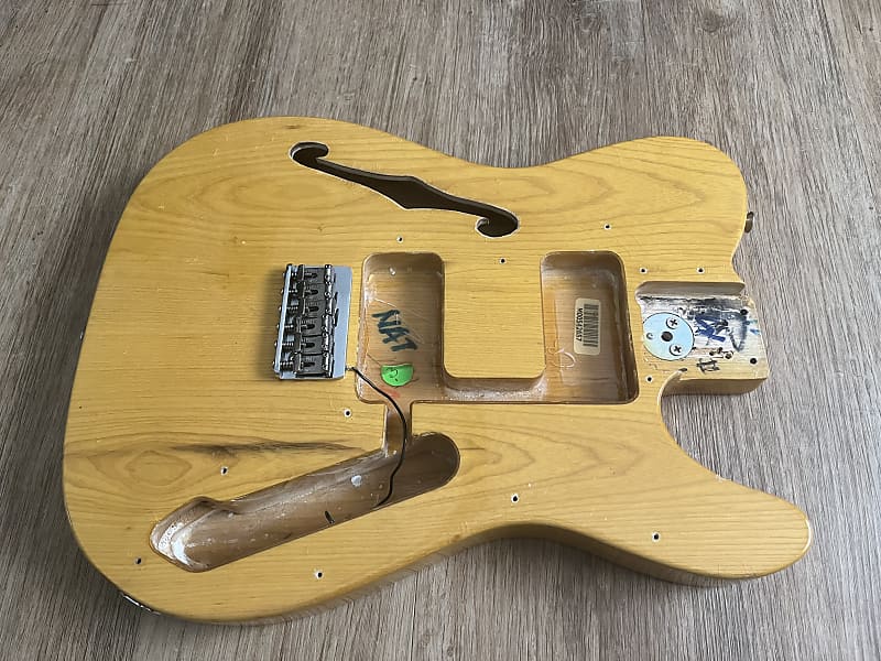 Fender Thinline Telecaster 72 Body MJT Nitro Finish | Reverb
