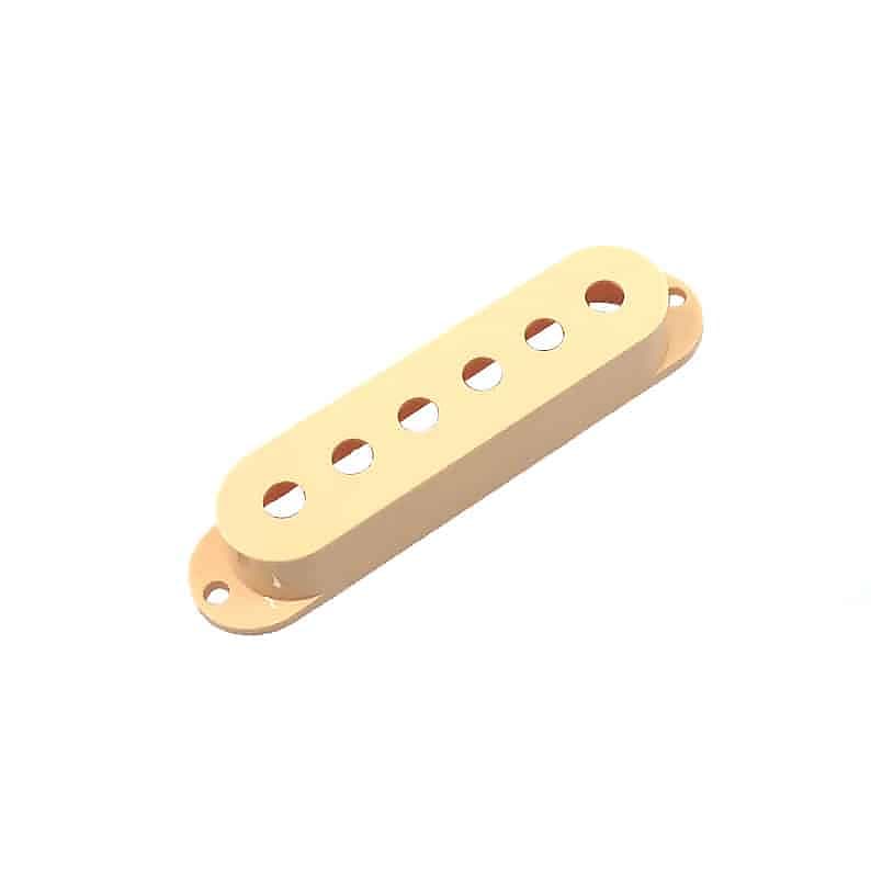 Solo Pro Single Coil Pickup Covers - Ivory---ivory | Reverb