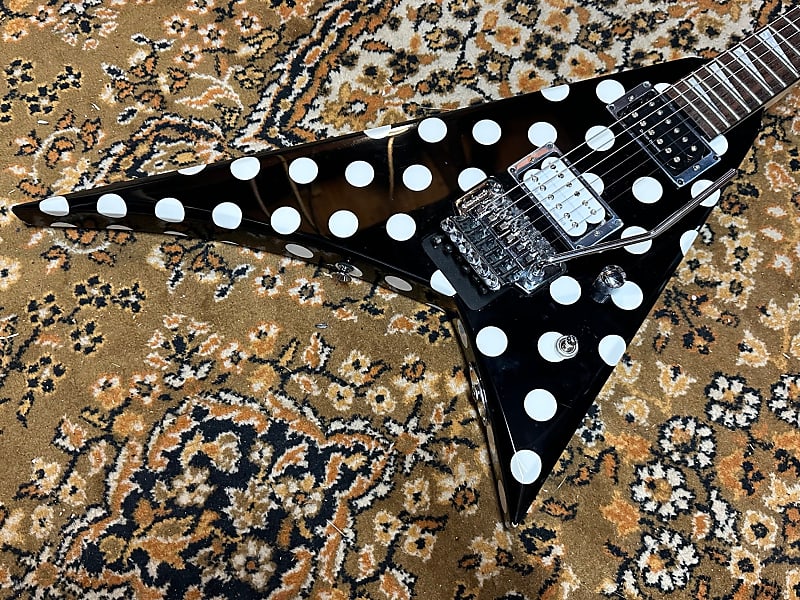 Jackson Randy Rhoads V RR3 Polka Dot MIJ 1997 Limited Edition | Reverb