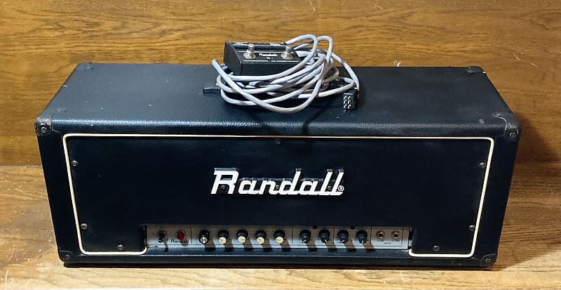 1980's Randall RG 100ES solid state guitar head | Reverb