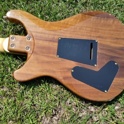 Warmoth Custom VIP Guitar - Black Finish w/ Gold Hardware | Reverb