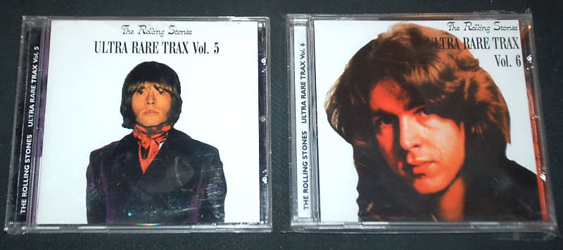 The Rolling Stones Ultra Rare Trax Volume 5 and 6 CDs | Reverb