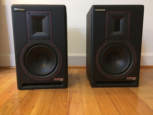 Samson Rubicon R6A recording monitors | Reverb