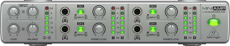 Behringer AMP800 Headphone Amplifier | Reverb