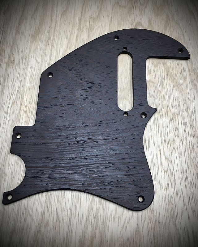 Van Dyke-Harms Telecaster Thinline Hybrid Wood Pickguard, | Reverb
