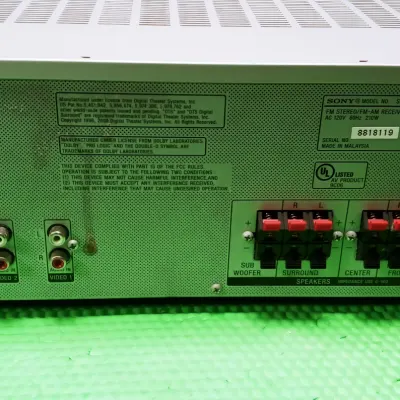 Sony STR-K700 FM Stereo/FM-AM Receiver 1990s Grey | Reverb