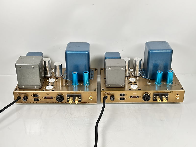 Vintage Heathkit Tube Monoblock Amplifiers (Pair) W-5M | Reverb