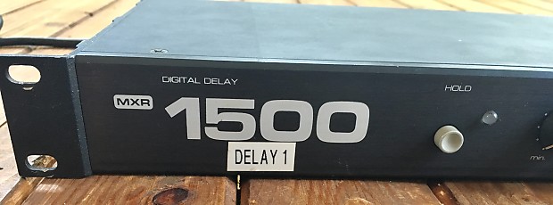 MXR 1500 Digital Delay, Flanger, Repeat Hold Rack Unit. | Reverb