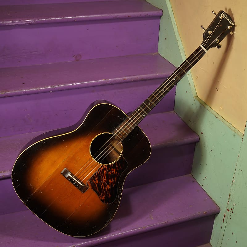 1930s Kalamazoo (Gibson) KTG-11 Tenor Guitar (VIDEO! Fresh | Reverb