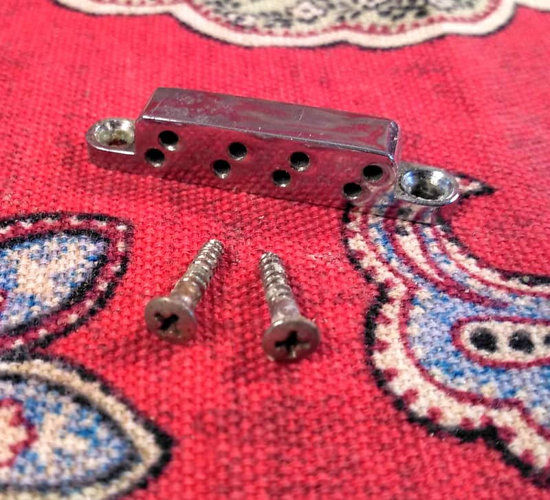 VINTAGE 1969 FENDER STRING TREE FOR 12 STRING w/ SCREWS - | Reverb