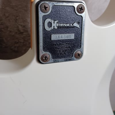 Charvel by Jackson Dk-090 Dinky 1990's White | Reverb