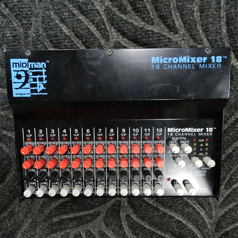 Midiman MicroMixer 18 | Reverb