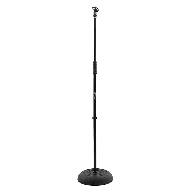 Black Tiger Microphone Stand with Round Base - Music | Reverb
