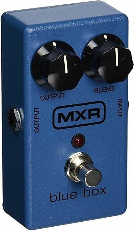 NEW MXR M103 Blue Box Fuzz/Octave Pedal Electric Guitar Stomp | Reverb