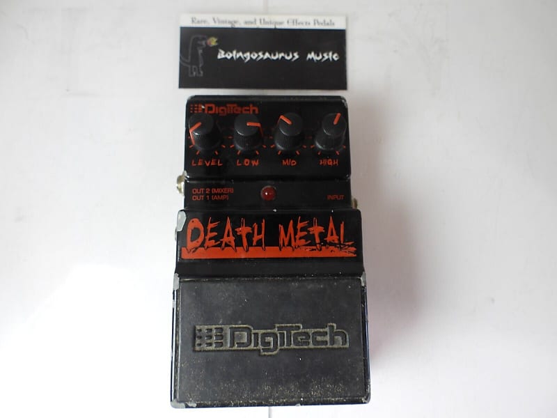 Digitech Death Metal Distortion DDM Effects Pedal High Gain | Reverb