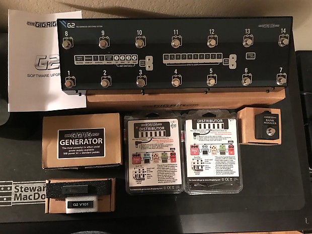 GigRig G2 Switcher/Controller Includes Bank Manager, Power | Reverb