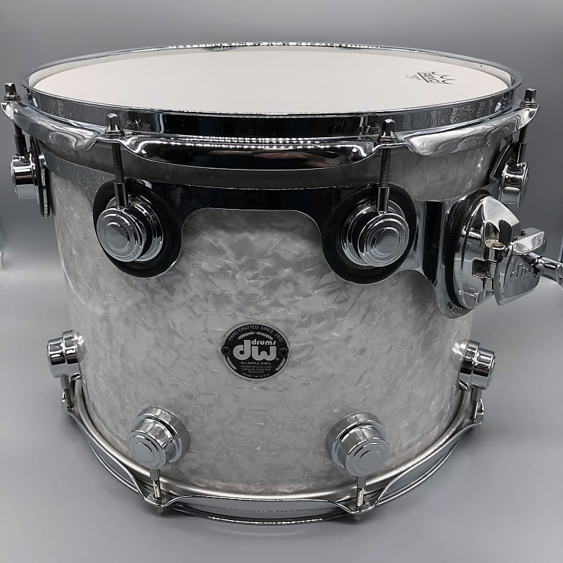 DW Collector’s Series 10” x 14” Tom - White Marine Pearl (All | Reverb