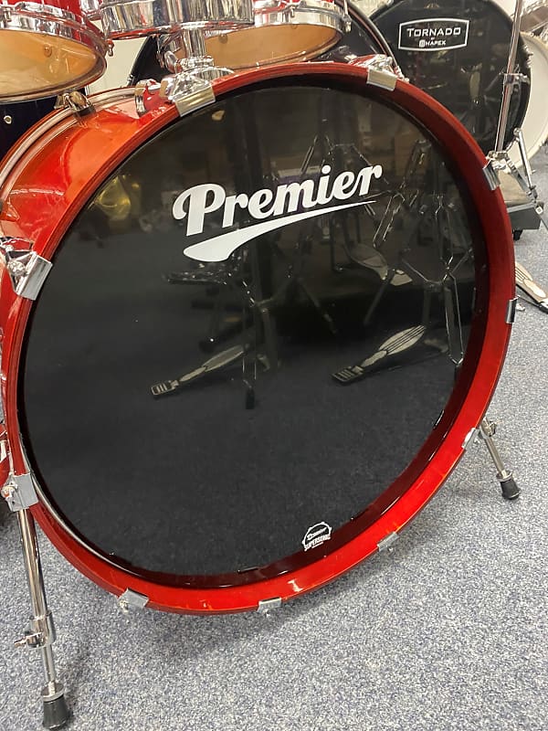 Premier Xpk Drum Kit, No Stands (Shell Pack) - Used, Amber | Reverb