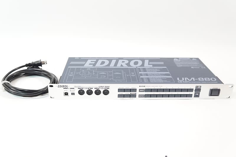 [SALE Ends June 11] Edirol UM-880 Roland 8 IN / 8 OUT USB | Reverb