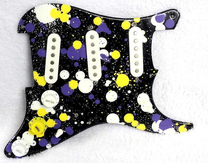 Custom Splat Painted Fender Squier SE (CXS Series) Loaded | Reverb
