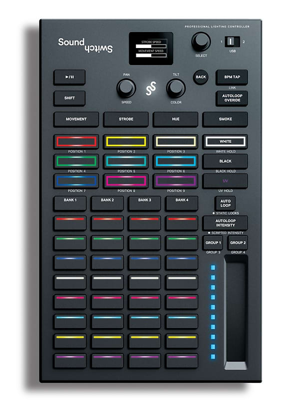 Control One Lighting Controller Interface For SoundSwitch + | Reverb