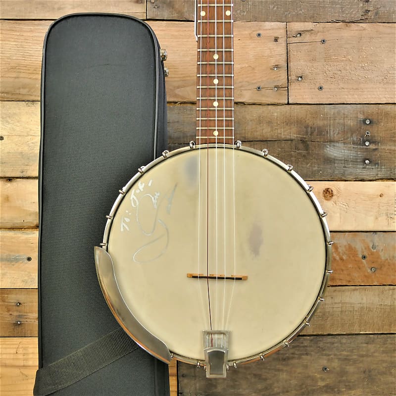 Gibson RB-170 Vintage 1960's Banjo - Setup with Nylon Strings | Reverb