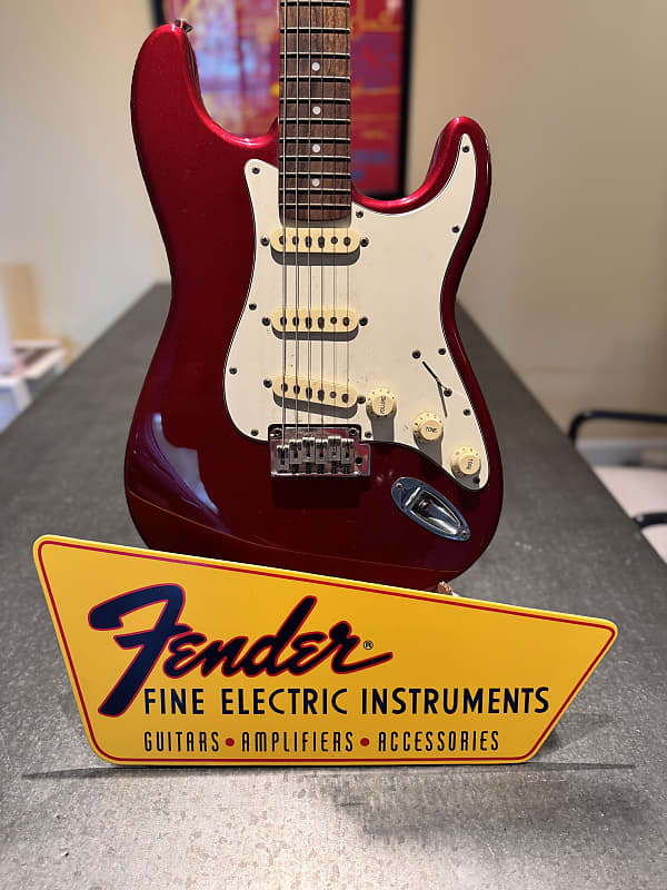 RARE Fender Dealer Guitar Stand/Sign 90’s | Reverb
