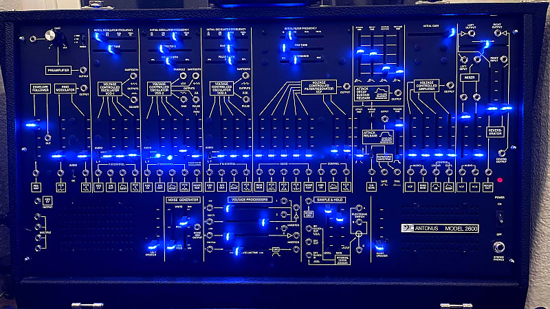ANTONUS Custom 2600 + Little Brother Step Sequencer w/ Blue | Reverb