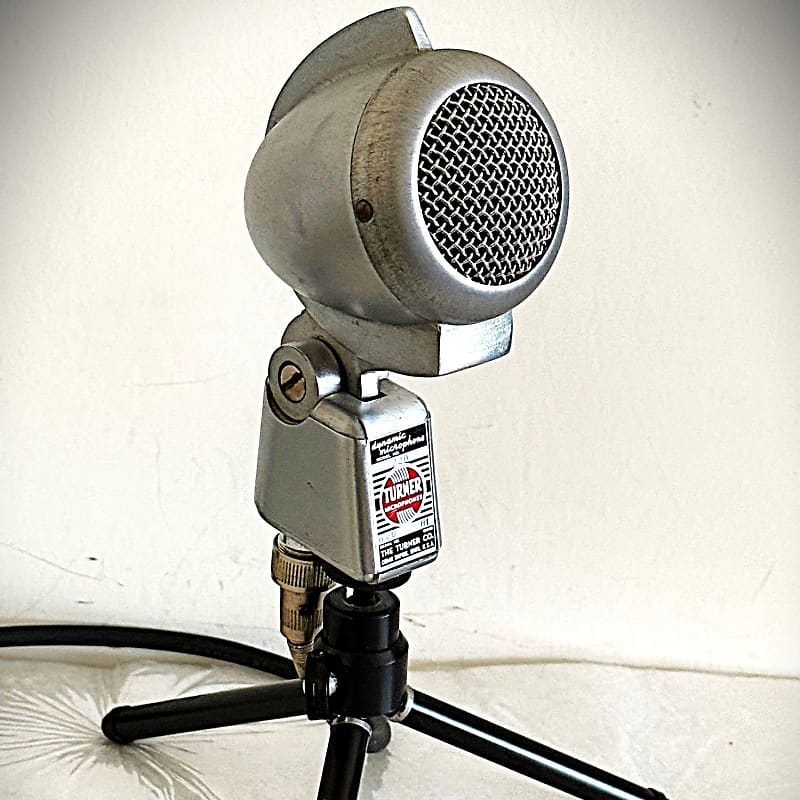 Vintage 1950’s Turner 22D Dynamic Microphone, working, | Reverb