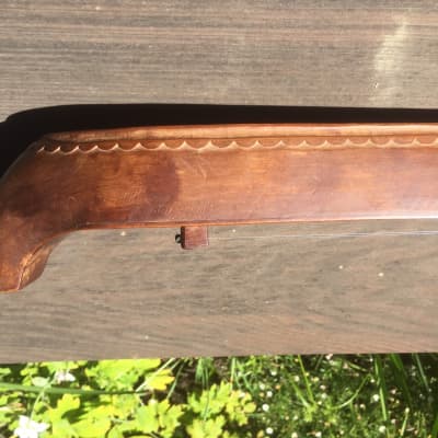 No Brand Hasapi 2 Stringed Fretless Boat-Shaped Lute of The | Reverb