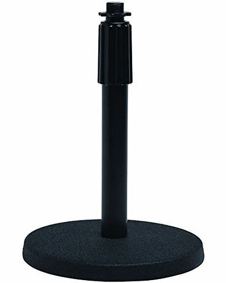 Stageline DS70BK Desk-Top Mic Stand, Black | Reverb