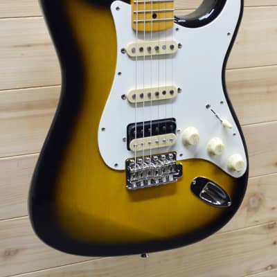 Fender Stratocaster 1977 Sunburst Modified Super Strat HHH | Reverb