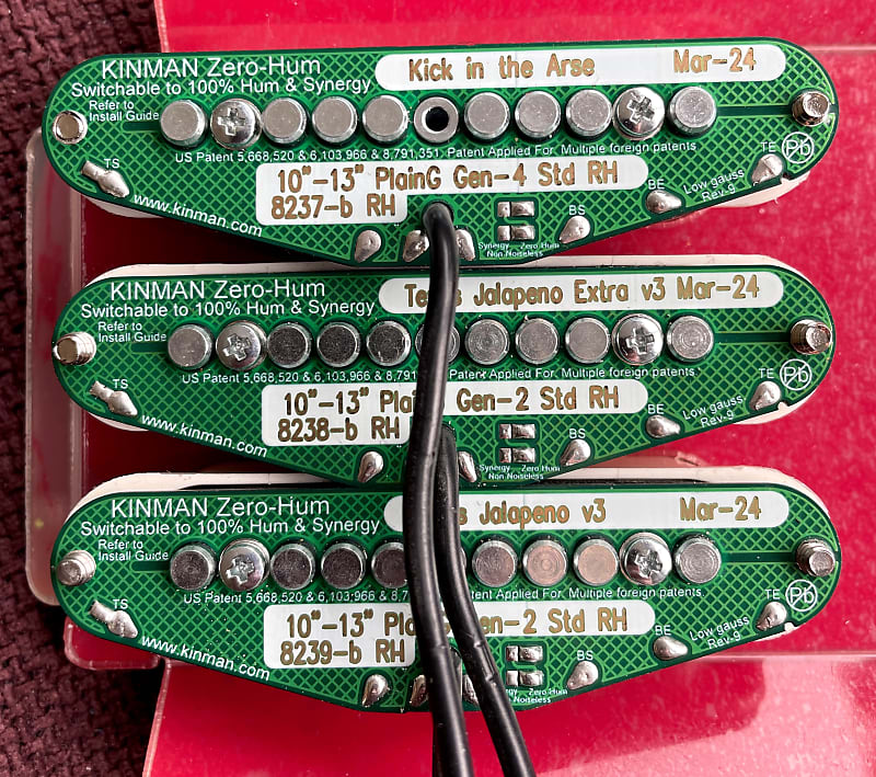 Kinman Strat Set 2024 - White New Open Box | Reverb Australia