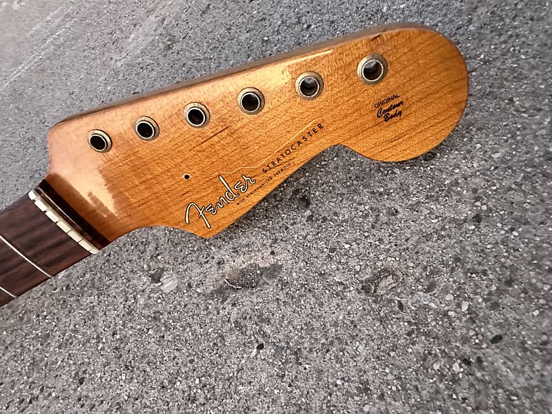 Fender Custom Shop '62 Relic Stratocaster Neck - SRV - John | Reverb